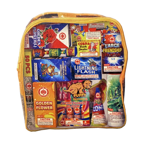 Backpack Fireworks assortment at Blazing7Fireworks