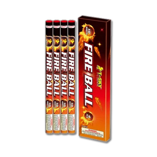 10 shot Fire ball roman candles at Blazing7Fireworks